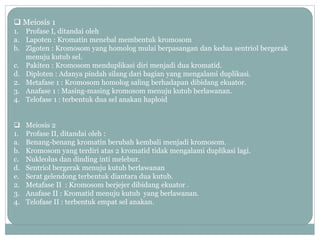 Pembelahan sel | PPTX