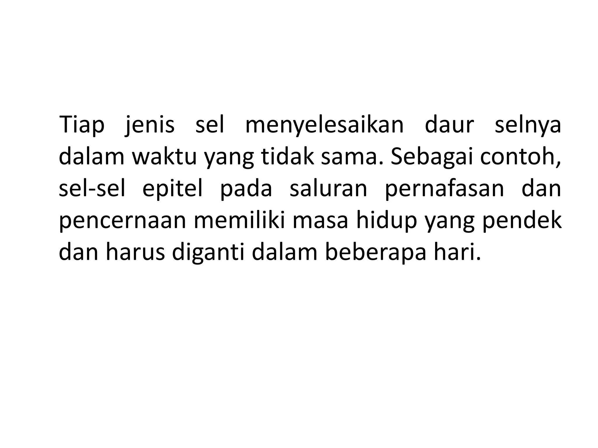 MATERI BIOLOGI PEMBELAHAN SEL KELAS XI SMA | PPT