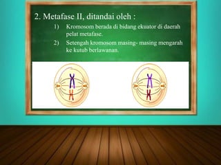 Pembelahan sel secara meiosis | PPTX