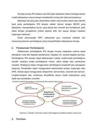 Pembelajaran ipa-terpadu | DOC