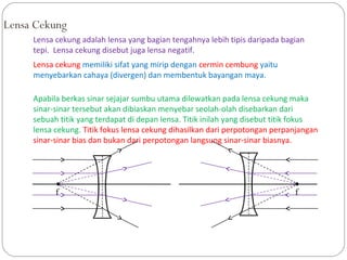 Pembelajaran lensa | PPT