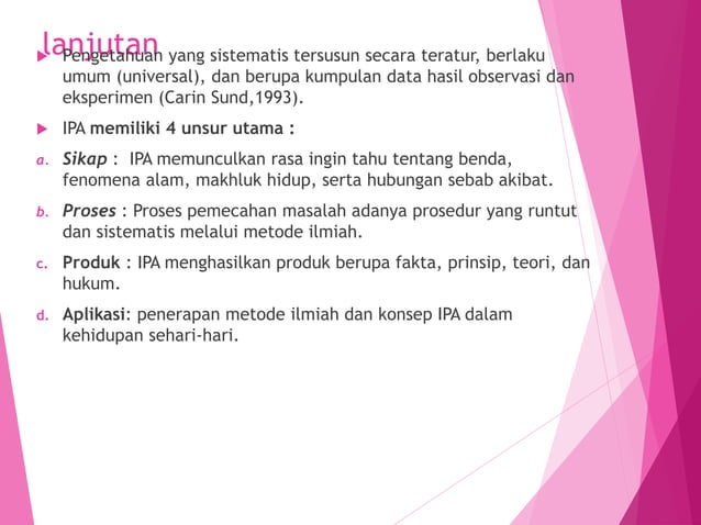 PEMBELAJARAN-SAINS-IPA-SD-MI-HAKIKAT SAINS.ppt