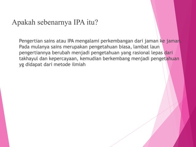 PEMBELAJARAN-SAINS-IPA-SD-MI-HAKIKAT SAINS.ppt