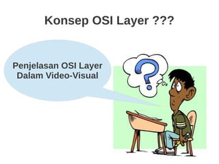 Pembelajaran-2 (Jaringan Komputer) Konsep Dasar OSI LAYER | PPT