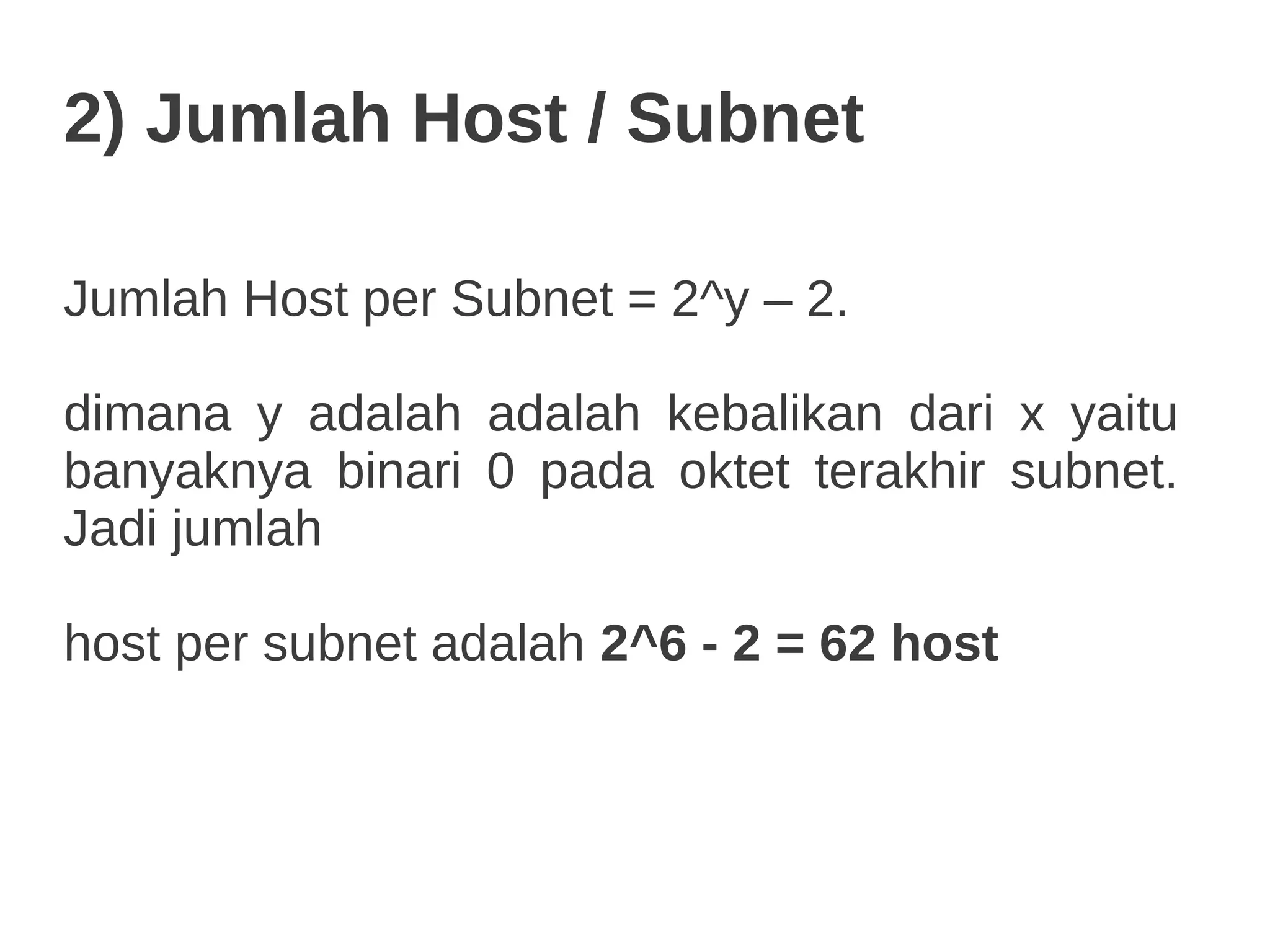 Pembelajaran-5 (Jaringan Komputer) Konsep Subnetting | PDF