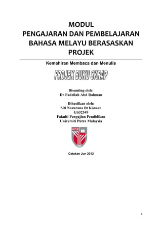 Pembelajaran berasaskan projek | DOCX