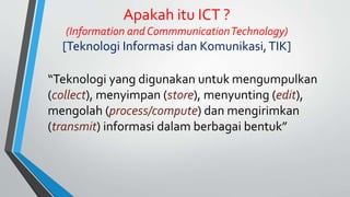 Pembelajaran berbasis ict | PPTX