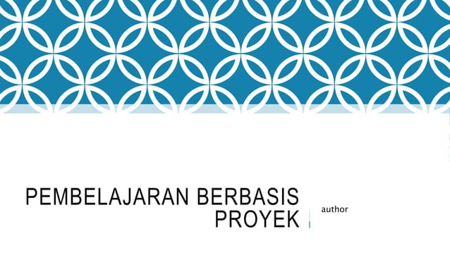 Pembelajaran Berbasis Proyek Sadfasdf Asd Fas Df Asf Sadf Asdf Ppt