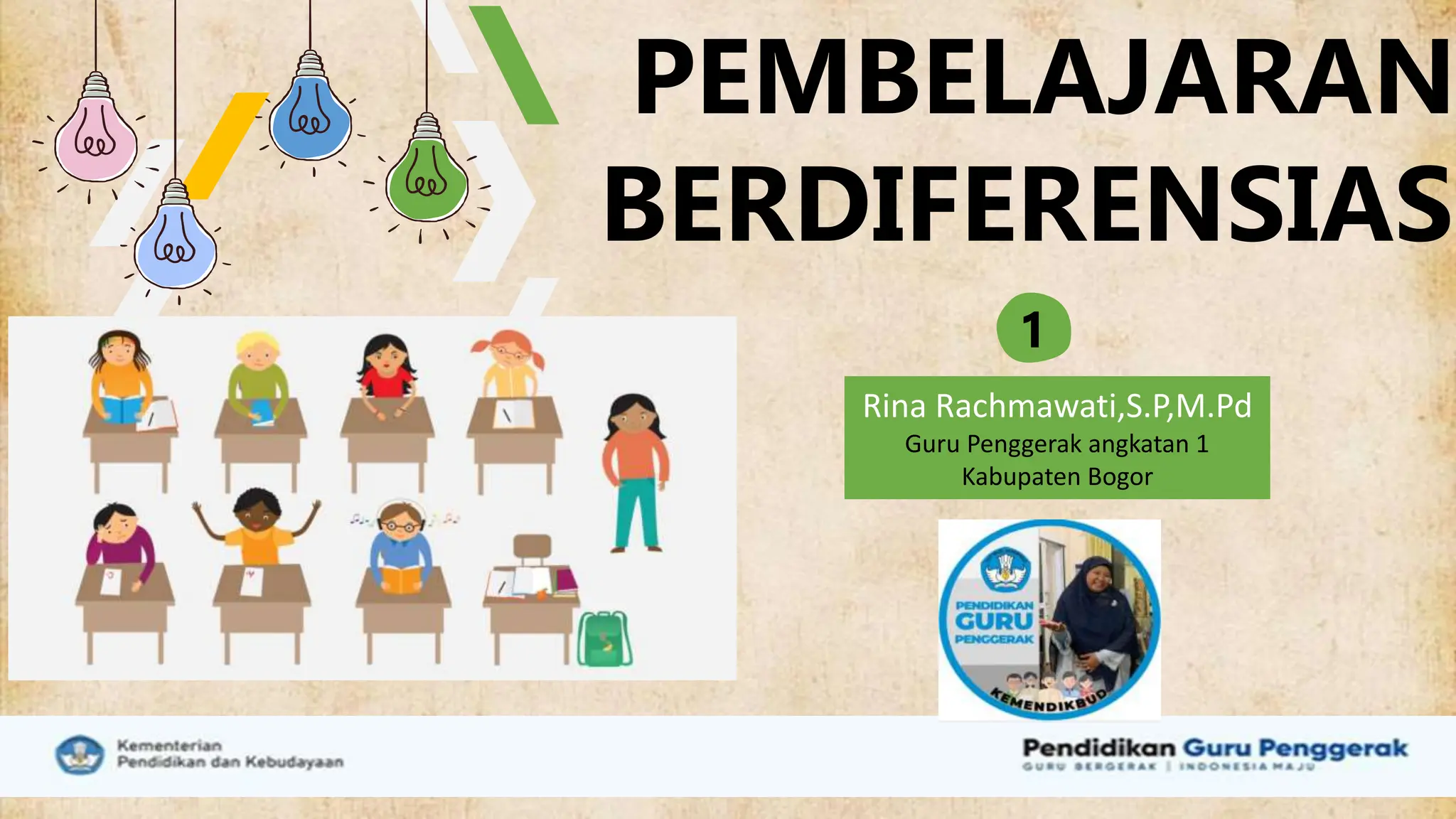 Implementasi kurikulum merdeka melalui Pembelajaran berdiferensiasi .ppt