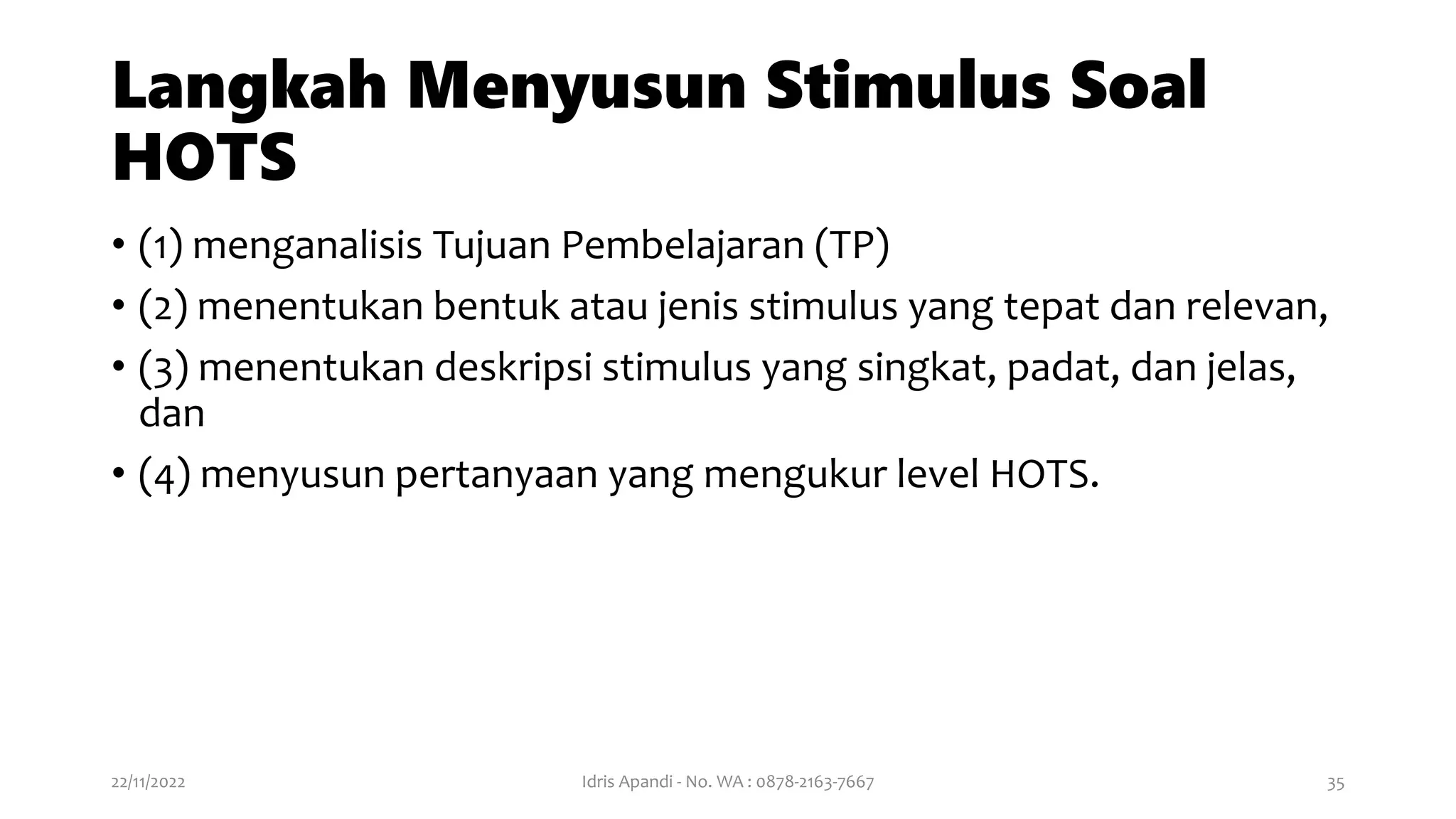 PEMBELAJARAN DAN PENILAIAN HOTS DALAM KURIKULUM MERDEKA.pptx