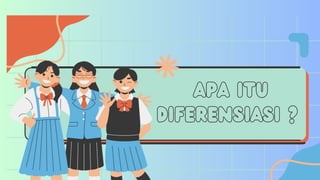 Pembelajaran Diferensiasi dalam kurikulum merdeka | PPTX
