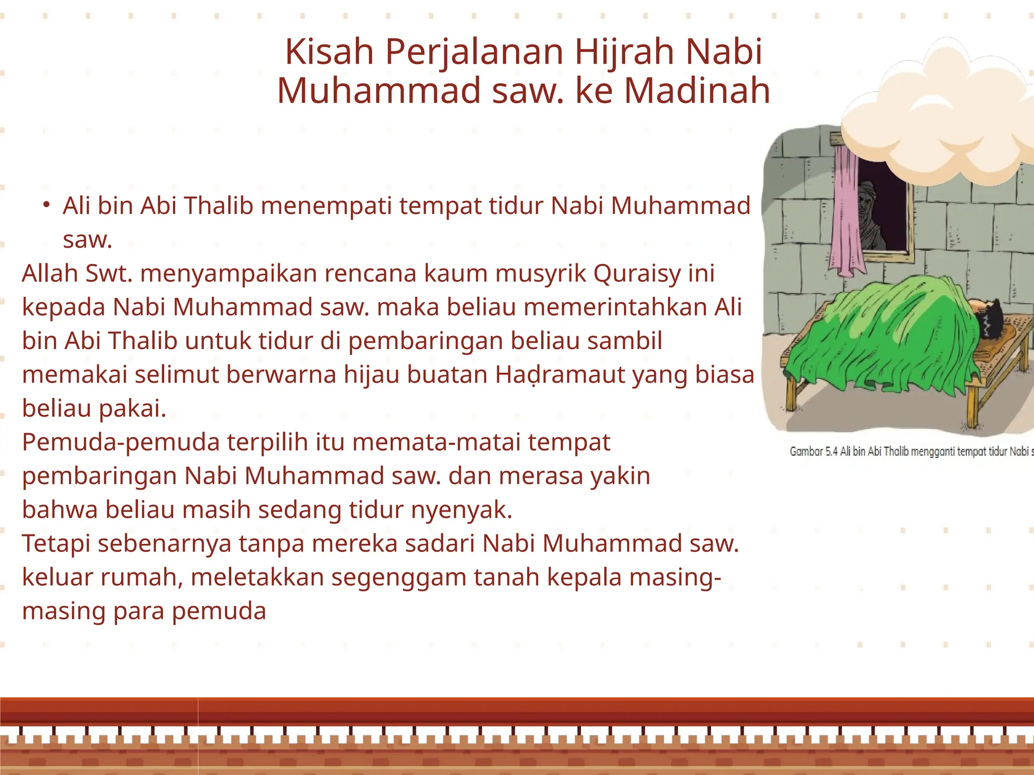 Pembelajaran Kisah Hijrah Nabi Muhammad Saw ke Madinah.pptx
