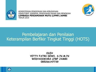 Pembelajaran HOTS haghahhjahjjaaaaaaaaaaaaaaa.ppt