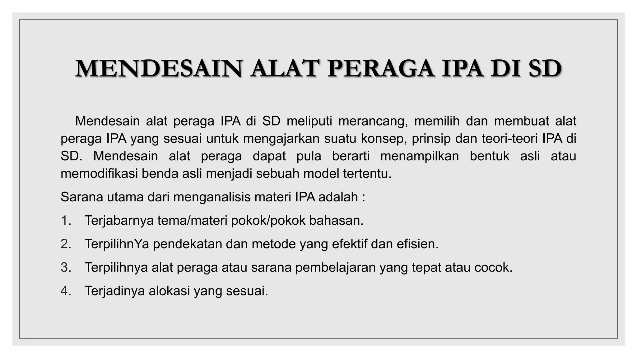 PEMBELAJARAN IPA DI SD KELOMPOK 4.pptx
