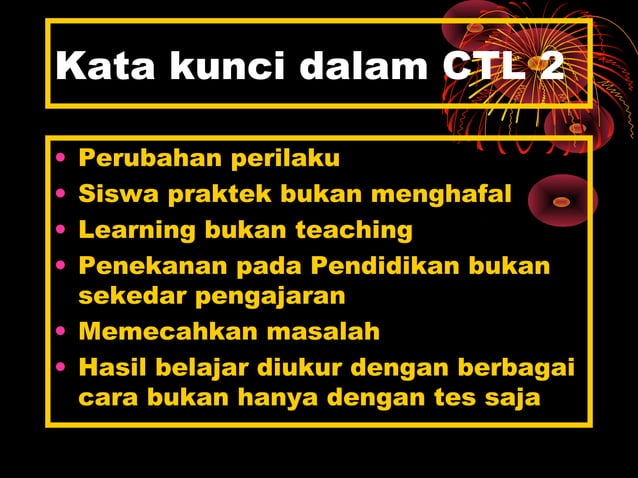 Pembelajaran kontekstual | PPT