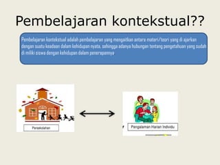 Pembelajaran kontekstual | PPTX