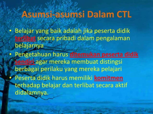 Pembelajaran kontekstual (CTL) | PPTX