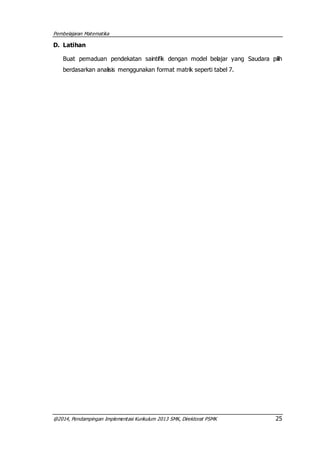 Pembelajaran matematika izi | PDF