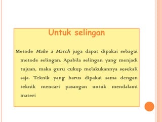 PEMBELAJARAN MATEMATIKA DENGAN MODEL PEMBELAJARAN KOOPERATIF TIPE MAKE ...
