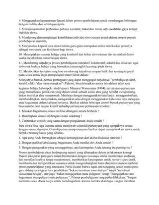 Pembelajaran pakem | DOC