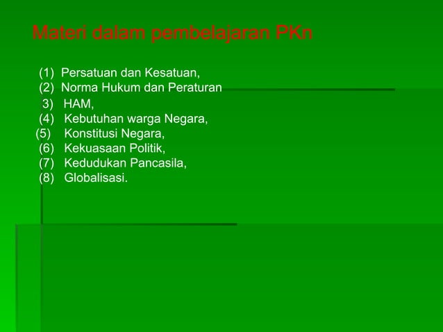 Pembelajaran Pendidikan kewarganegaraan SD.ppt