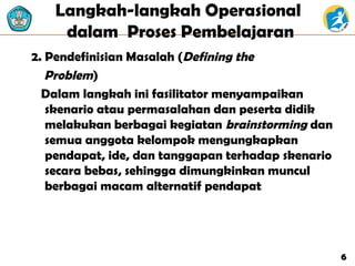 Pembelajaran problem based learning | PPT