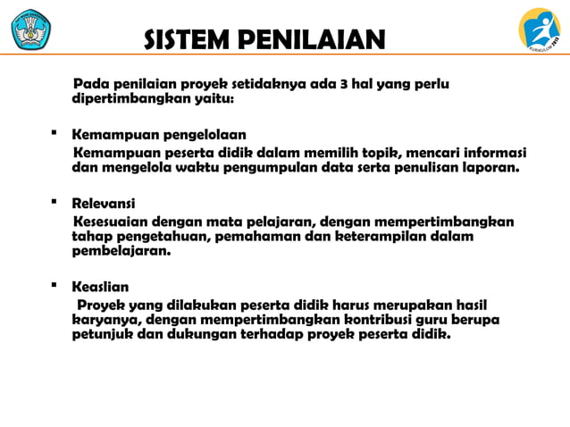 Pembelajaran project based learning | PPT