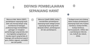 Pembelajaran sepanjang hayat | PPT