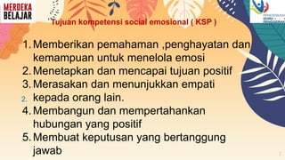 pembelajaran sosial emosional.pembelajaran sosial emosionalpptx | PPTX