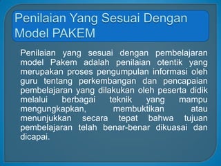 Pembelajaran yang efektif dan menyenangkan | PPTX
