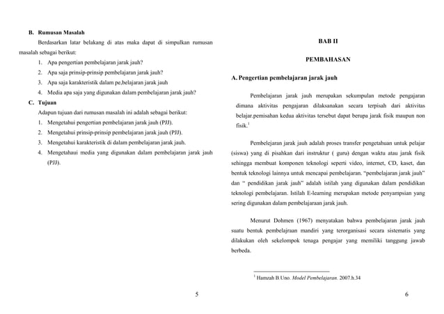 PEMBELAJARAN JARAK JAUH | PPT