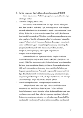 Pembel menyenangkan (paikem) | PDF