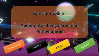 Pembentangan audio | PPTX