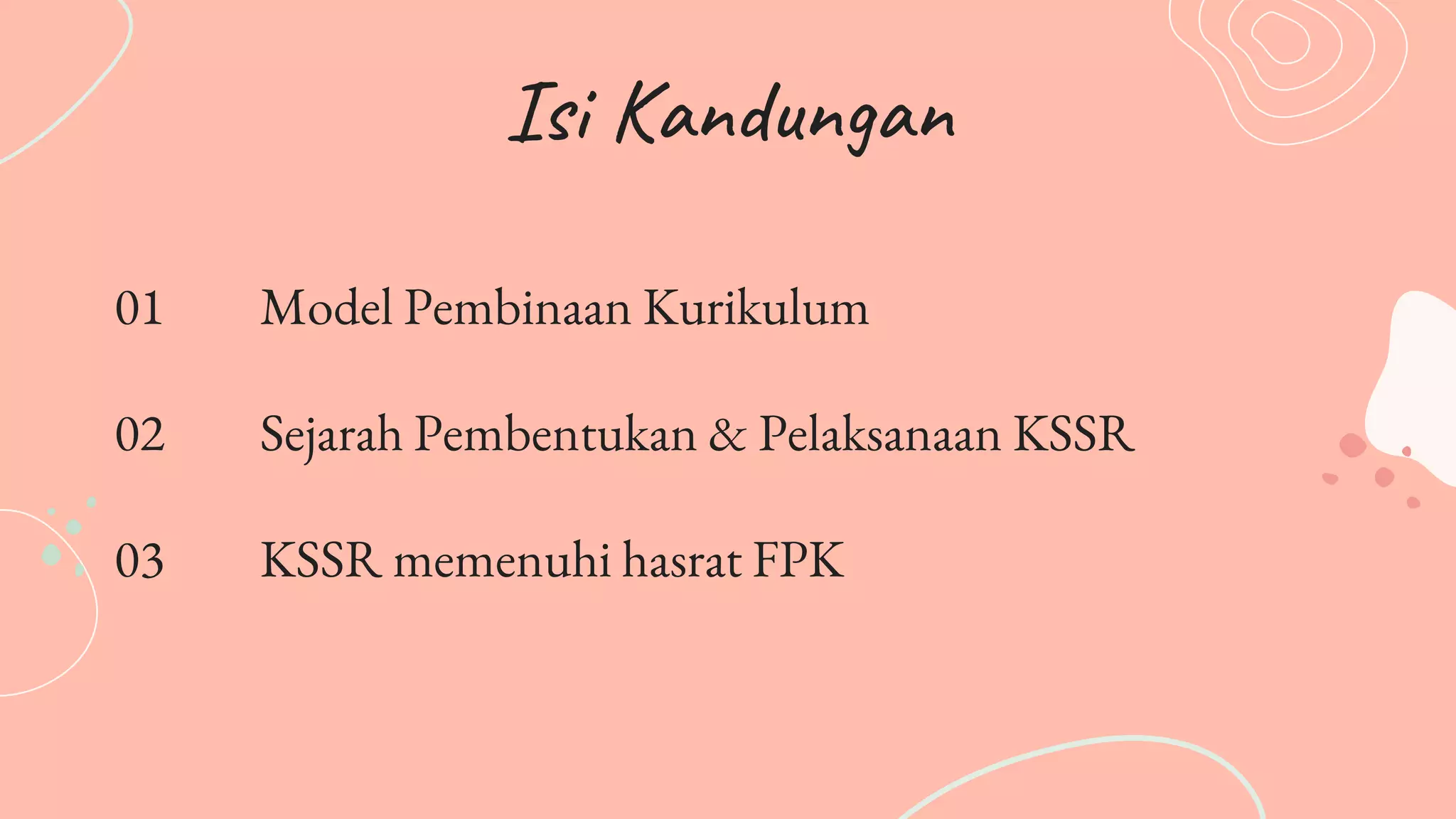 Pembentukan & pelaksanaan KSSR semakan 2017. (pembentangan) | PPTX