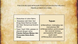 BAHASA MELAYU PRAMERDEKA | PPTX