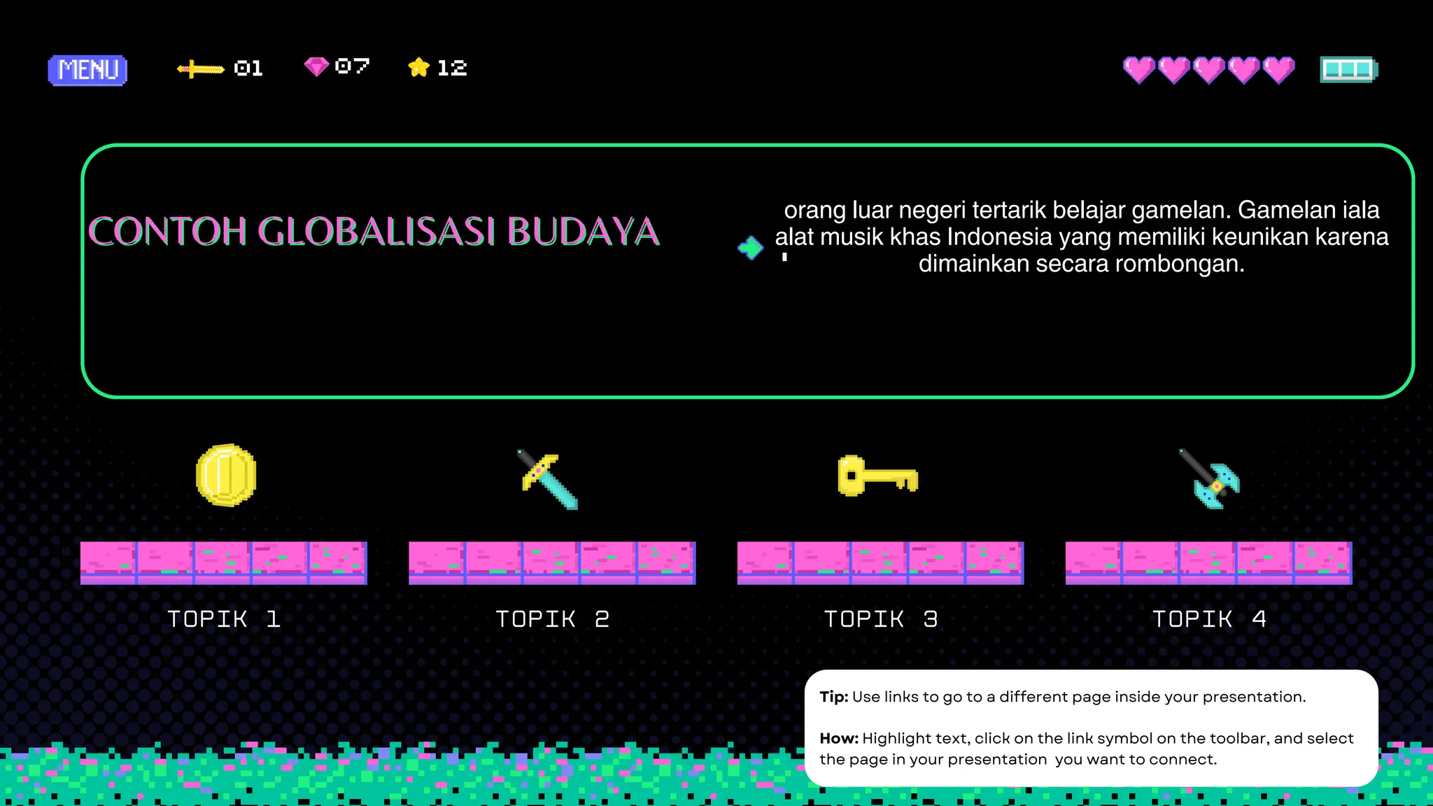 Pembentangan Kreatif Berilustrasi Dalam Trend Neon Hitam Neon Hijau ...