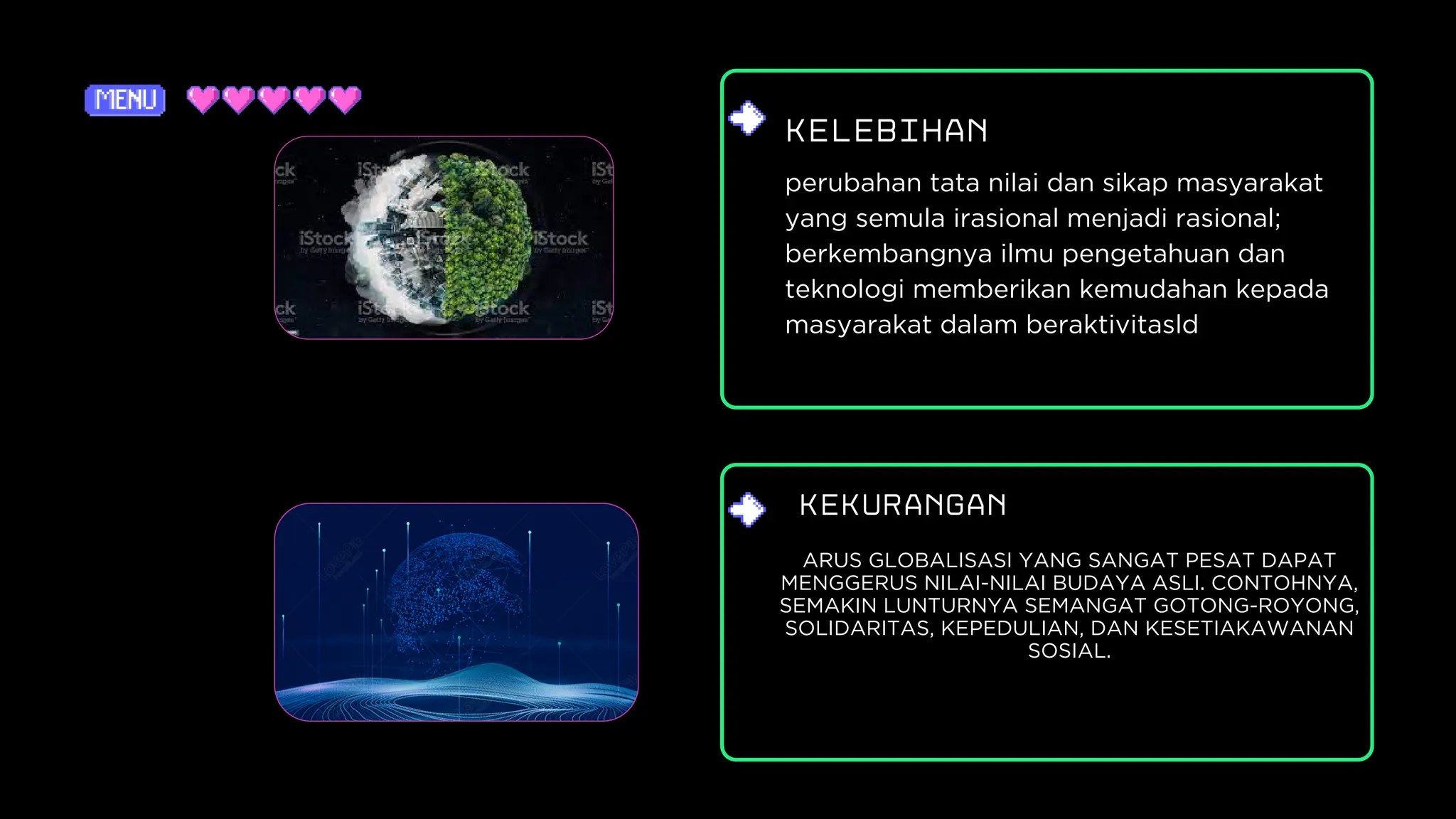 Pembentangan Kreatif Berilustrasi Dalam Trend Neon Hitam Neon Hijau ...