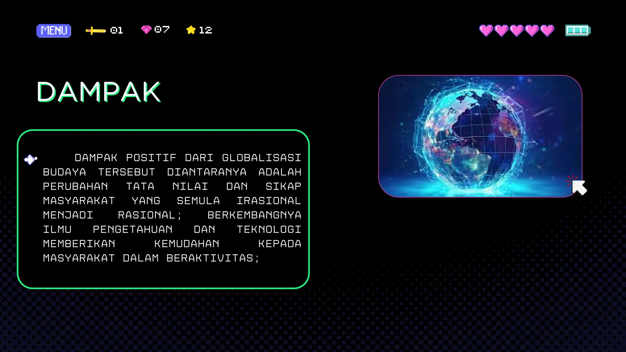 Pembentangan Kreatif Berilustrasi Dalam Trend Neon Hitam Neon Hijau ...