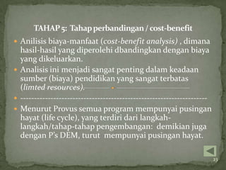 PROVUS'S DISCREPENCY EVALUATION MODEL | PPTX