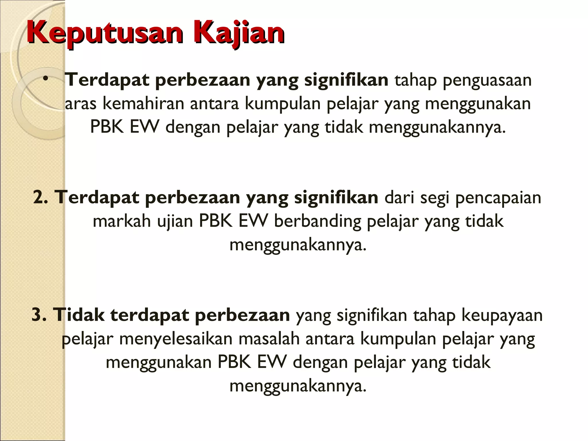 Pembentangan pembelajaran berbantu komputer | PPT