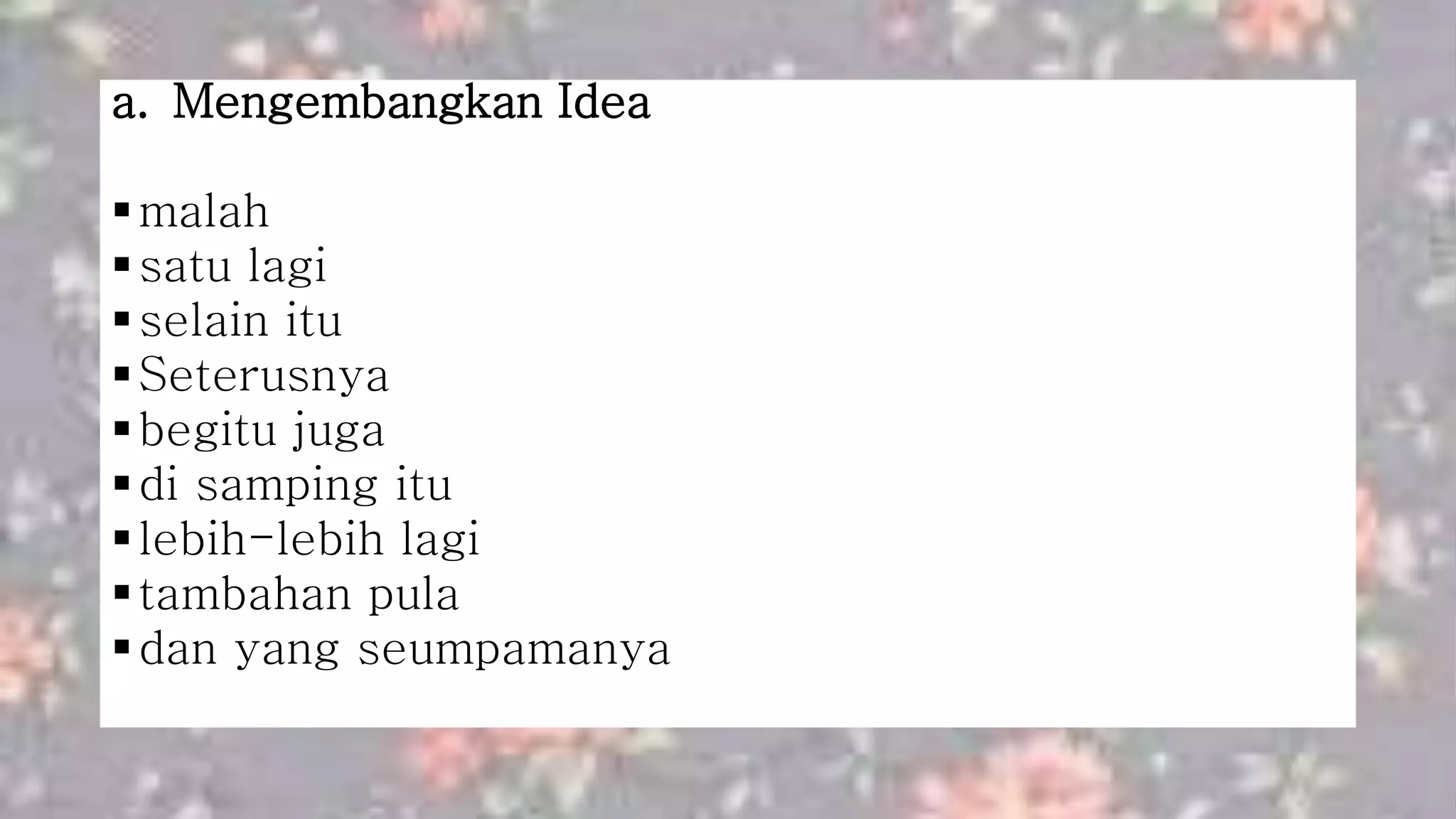 GWP1092 : Penanda Wacana | PPTX