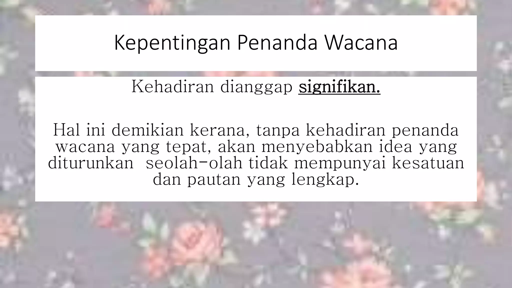 GWP1092 : Penanda Wacana | PPTX