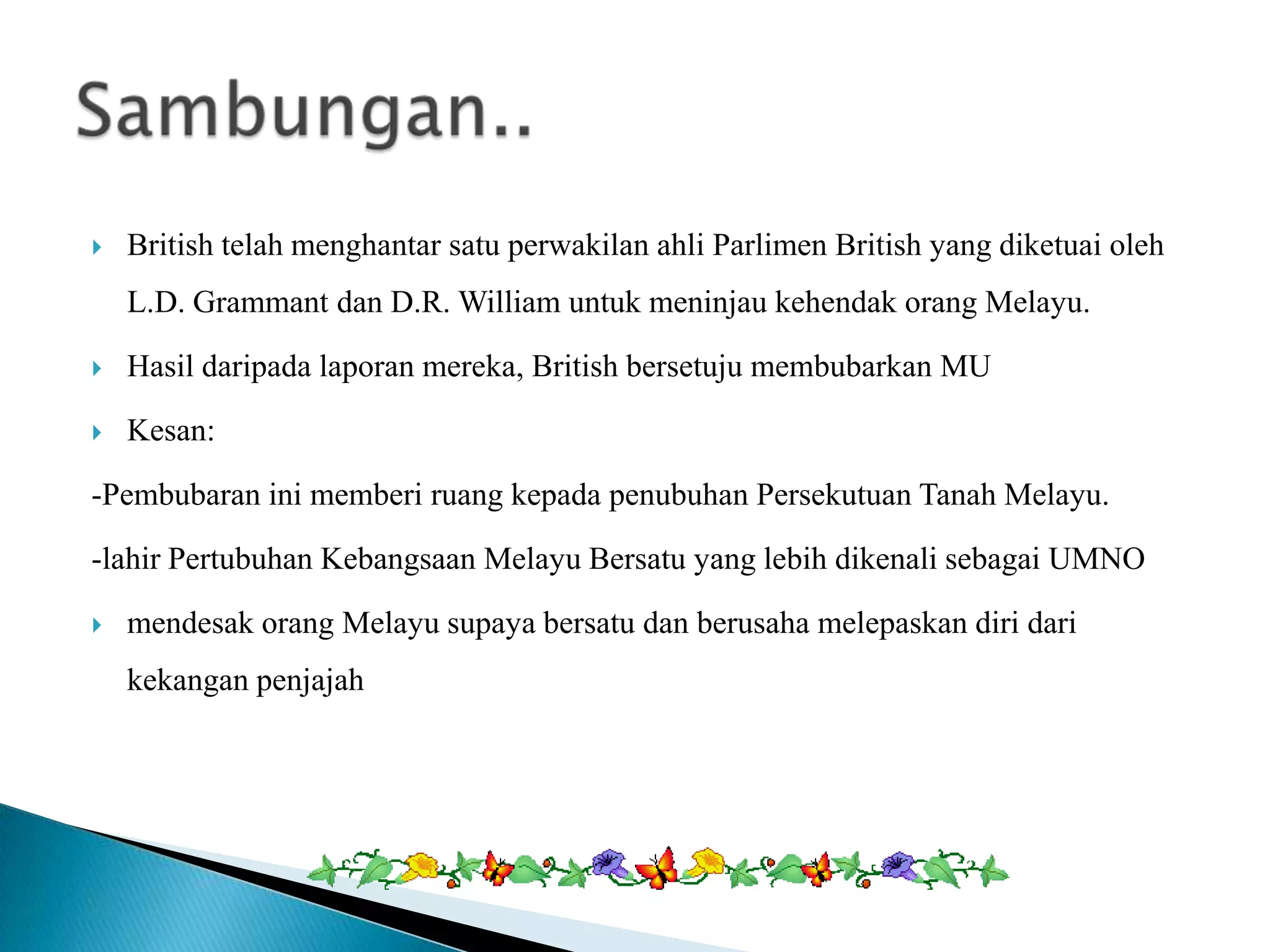 proses kemerdekaan Tanah Melayu 1957 | PPTX