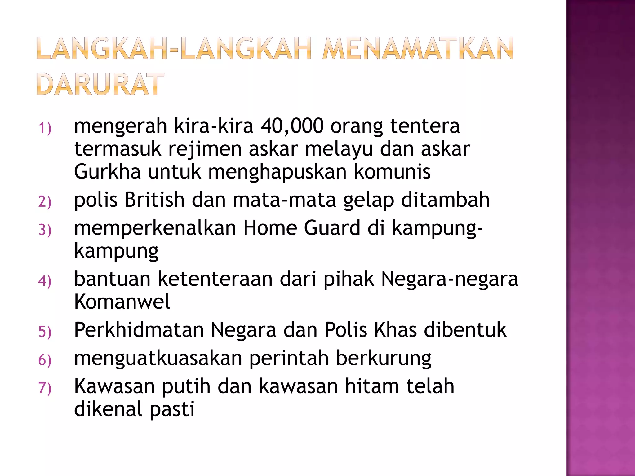 proses kemerdekaan Tanah Melayu 1957 | PPTX
