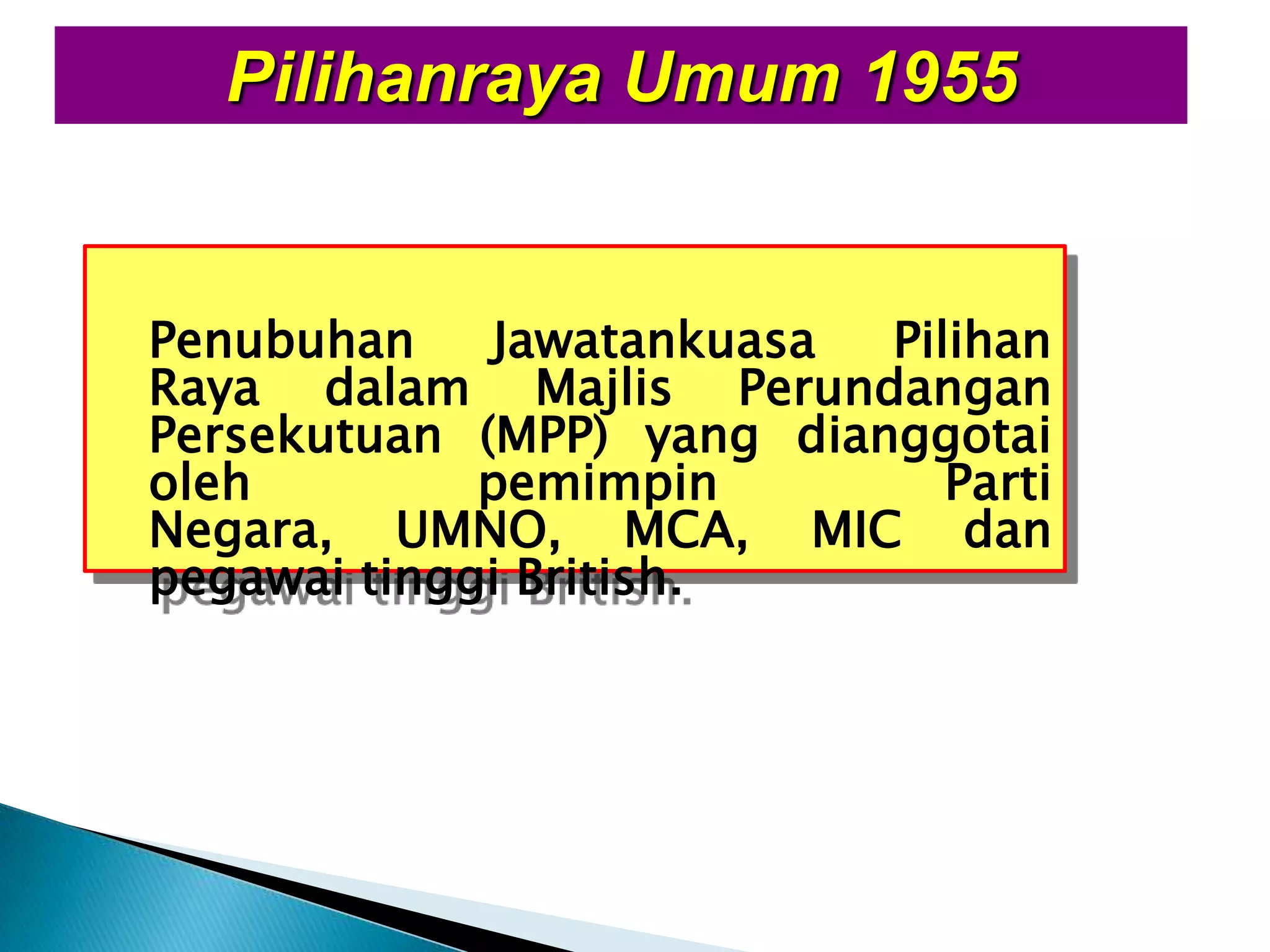 proses kemerdekaan Tanah Melayu 1957 | PPTX