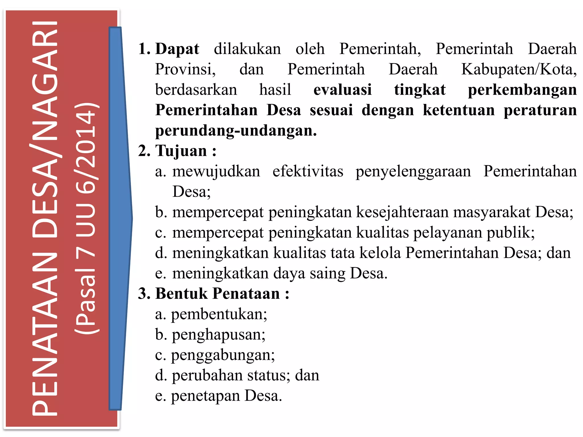 Pembentukan atau pemekaran nagari | PPTX