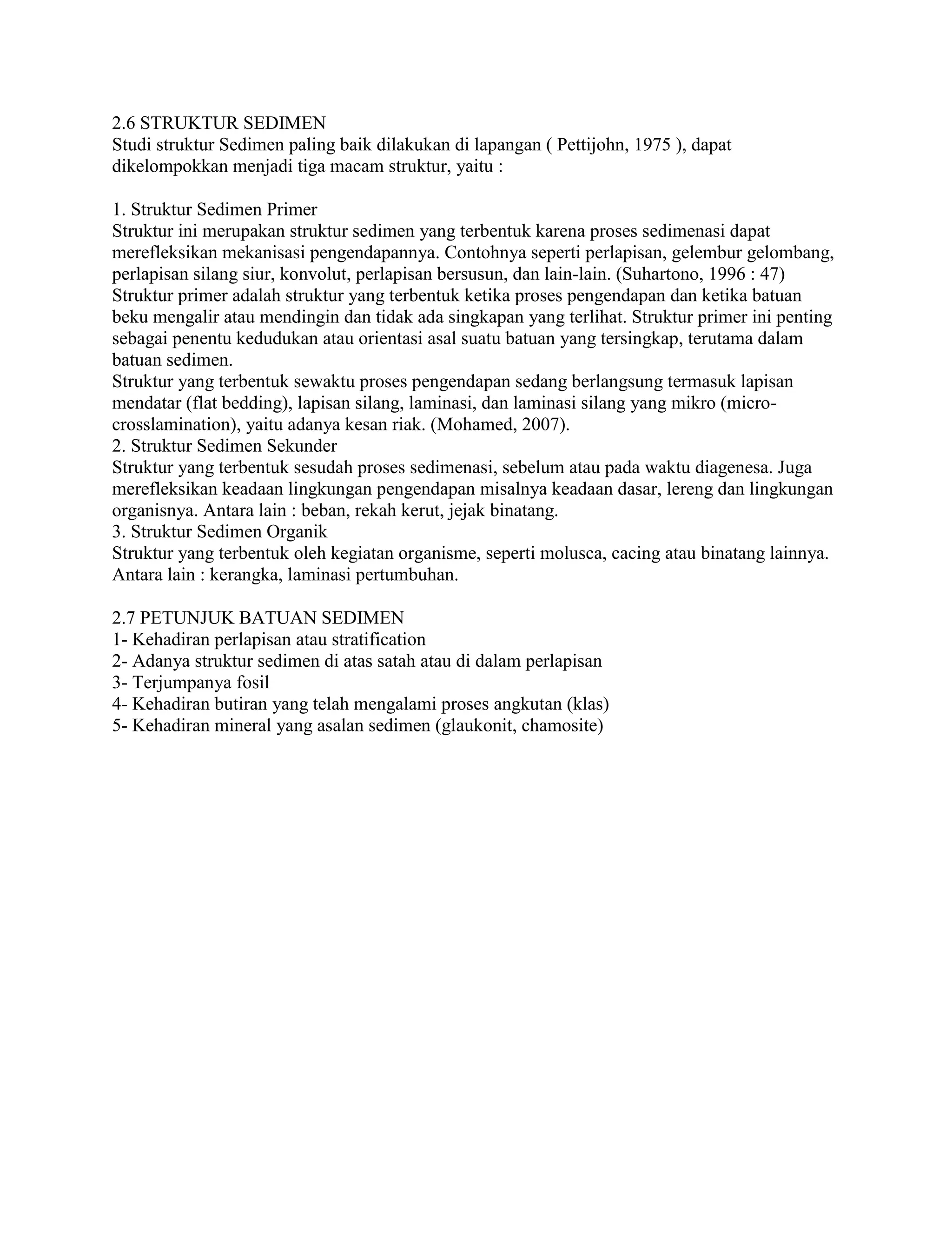 Pembentukan batuan sedimen | DOCX