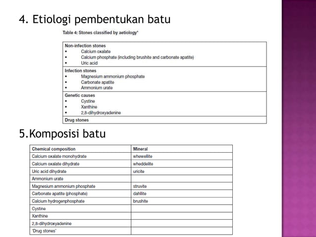 Pembentukan batu kemih 2013 | PPT