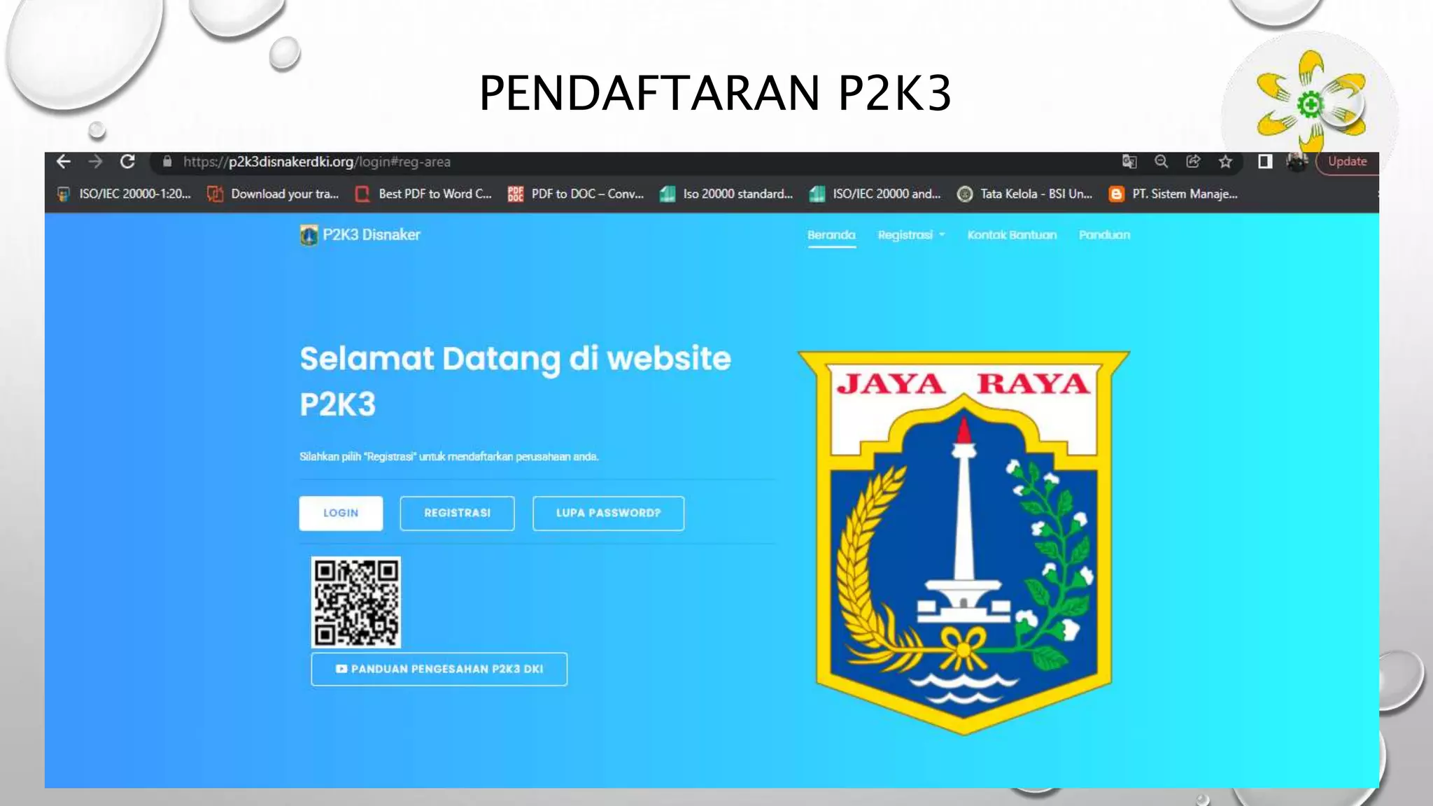 Pembentukan dan Peran P2K3 | PPTX