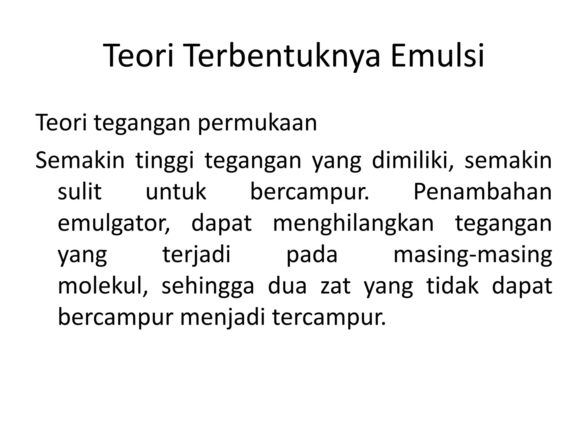 Pembentukan emulsi & suspensi | PPTX